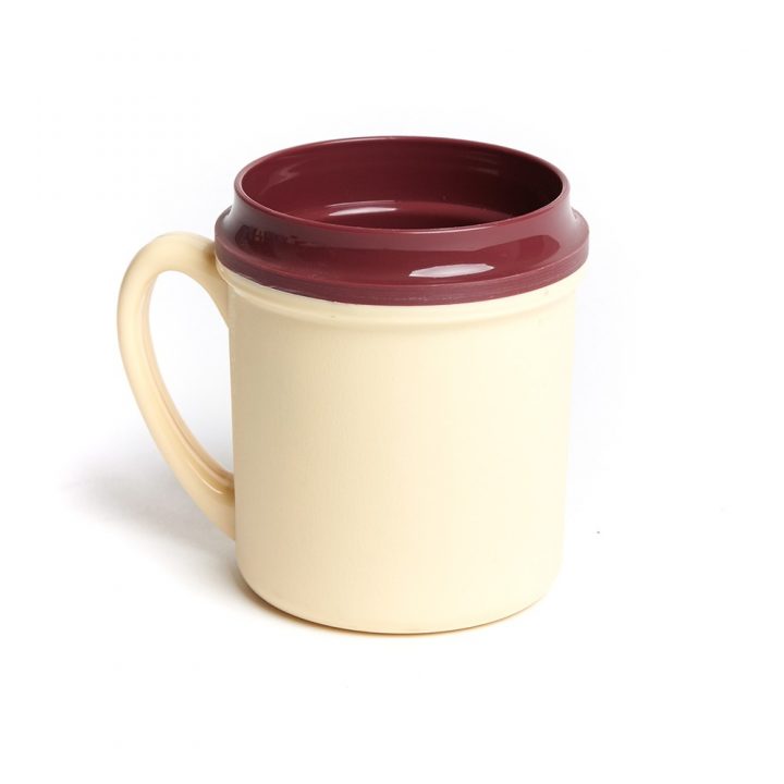 KH Traditional Insulated Single Handle Mug 250mL Yellow (#5) - Ken Hand